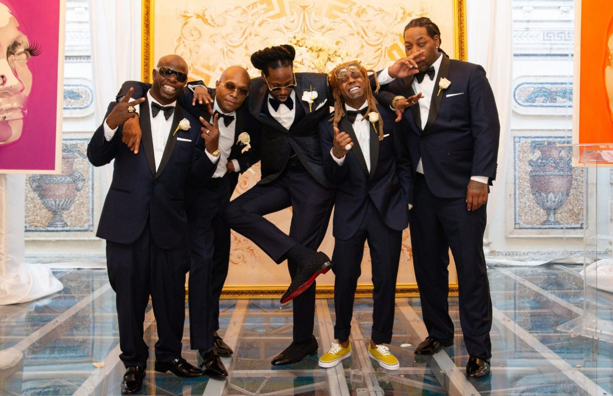 2 Chainz Wedding at the Versace Mansion - Miguel Wilson Collection